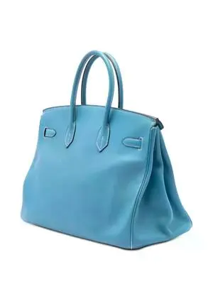Hermès Birkin 35 Handbag - Blue