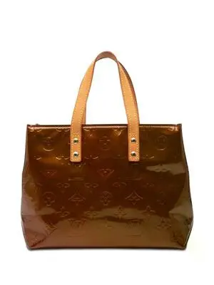 LOUIS VUITTON Monogram Vernis Reade Pm Handbag - Brown
