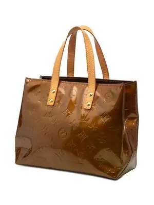 LOUIS VUITTON Monogram Vernis Reade Pm Handbag - Brown