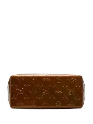 LOUIS VUITTON Monogram Vernis Reade Pm Handbag - Brown