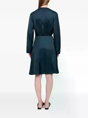 Zadig&Voltaire Remoir Satin Wrap Dress