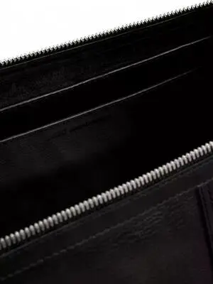 AMI Paris Small Taurillon Leather Crossbody Bag