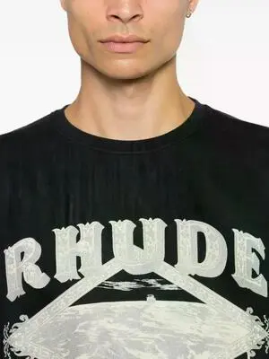 Rhude Dakar Convoy Logo-print T-shirt