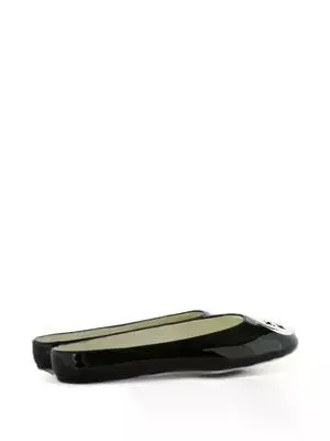 Tory Burch Silver Tone Mules Clogs For Women