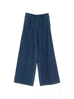FORTE_FORTE Wide-leg Denim Jeans - Blue