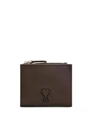 AMI Paris Voulez-vous Folded Wallet - Brown