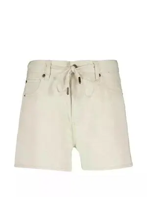 FRAME Off Duty Relaxed-fit Shorts - Neutrals