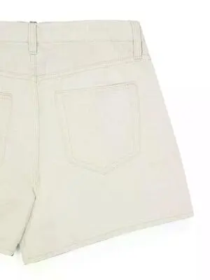 FRAME Off Duty Relaxed-fit Shorts - Neutrals
