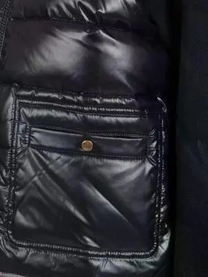 Moncler Quilted Panel Zip-up Jacket