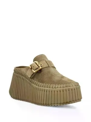 Chloé Nama Buckle Mules