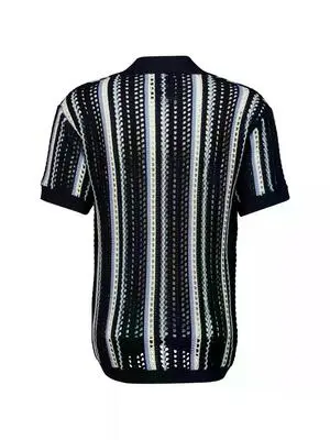 Frescobol Carioca Pinto Crochet-knit Shirt