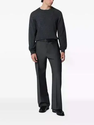 ROBERTO COLLINA Fine Knit Crew Neck Sweater