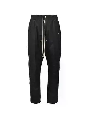 Rick Owens Drop-crotch Trousers With Drawstring Waistband