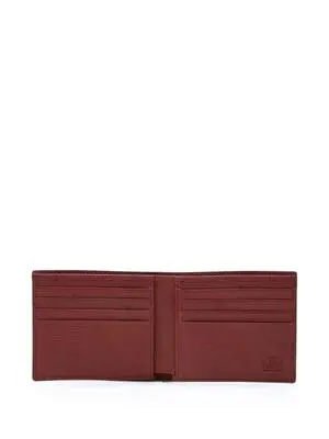 Valentino Garavani Vlogo Signature Grained Leather Billfold Wallet