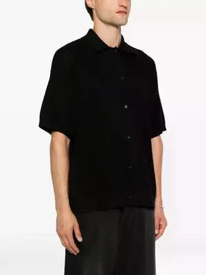 Amiri Crochet Short-sleeve Shirt