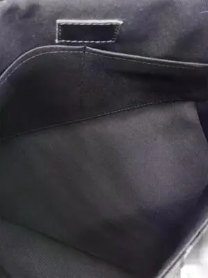 LOUIS VUITTON Saumur Monogram Eclipse Shoulder Bag