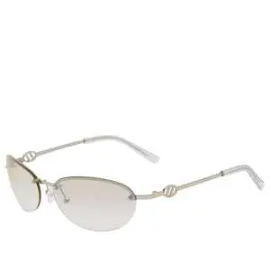 Le Specs Slinky Sunglasses - Silver