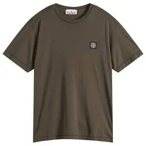 Stone Island Patch Logo T-shirt - Charcoal