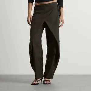 ST. AGNI Wrap Rouleau Pants