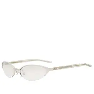 GENTLE MONSTER Limes Sunglasses - Silver/grey