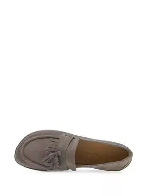 BE LENKA Suede Tassel Loafers