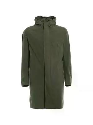 Herno Single-breasted Hooded Coat