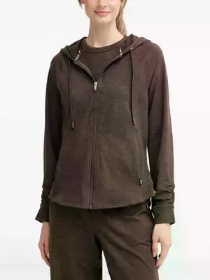 Dkny Zip-up Drawstring Hoodie