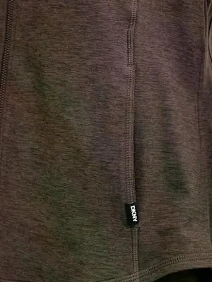 Dkny Zip-up Drawstring Hoodie