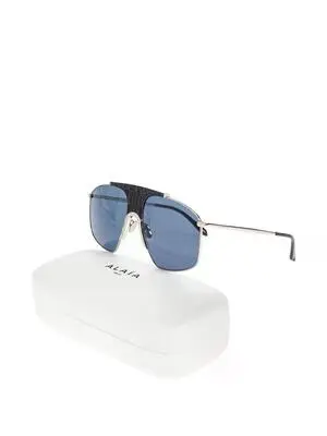 Alaïa Pilot-frame Sunglasses With Crocodile Effect