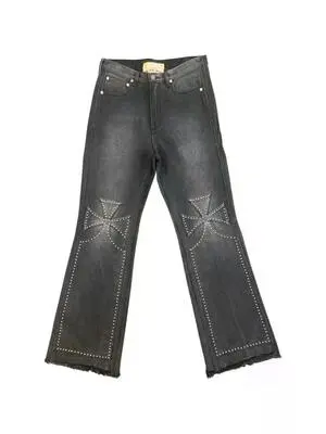 SEKRIT Chopper Studded Jeans