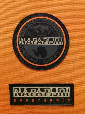 NAPAPIJRI Logo Patch Backpack