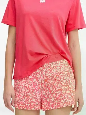 Dkny Logo-print Floral-pattern Pajamas