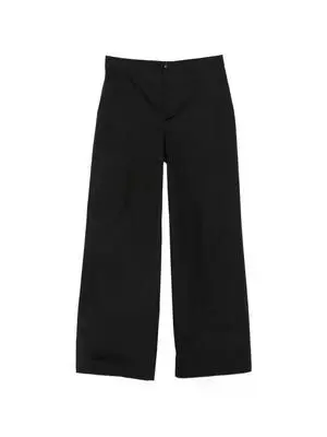 Rick Owens Tailored Pressed Crease Trousers