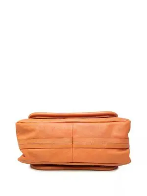 Chloé Leather Satchel - Orange