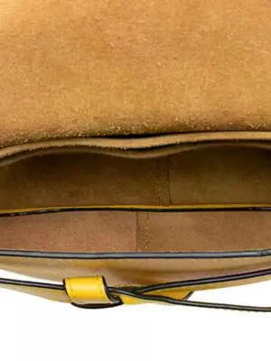 Loewe 2018 Mini Leather Gate Crossbody Bag - Yellow