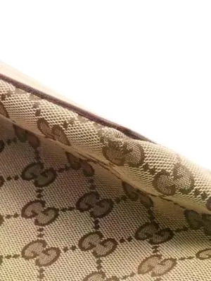 Gucci Gg Canvas Tote Bag - Brown
