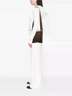 Fendi Zucca Canvas Crossbody Bag