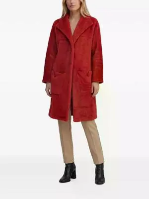Vintage Textured Long Sleeve Coat