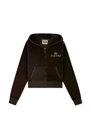 Juicy Couture Zip Up Sweatshirts Hoodies For Women