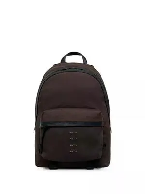 Paul Smith Signature Stripe Canvas Backpack - Brown
