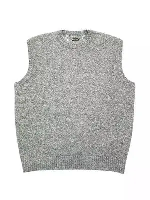 Kapital Bone Intarsia Knitted Vest