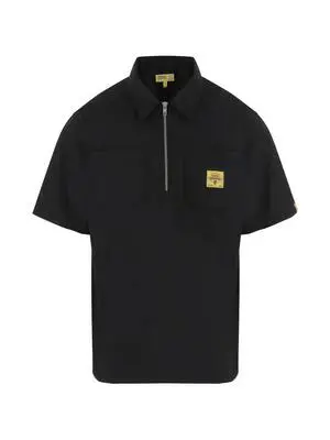 ICECREAM Half-zip Graphic-print Polo Shirt