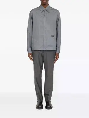 MAISON MARGIELA Zip-fastening Numeric Signature Shirt
