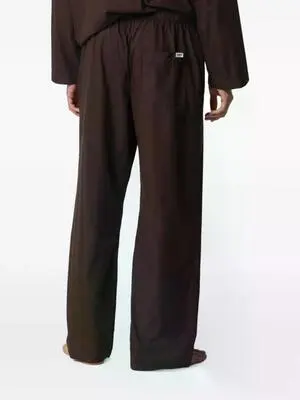 TEKLA Drawstring-waistband Pajama Pants