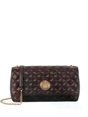 Versace Quilted Leather Shoulder Bag