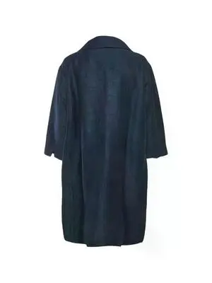 Max Mara Textured Three-quarter Sleeve Coat