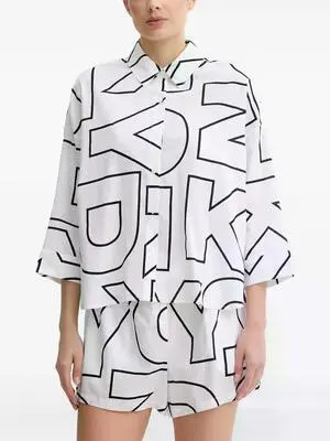 Dkny Logo-print Pajamas - White
