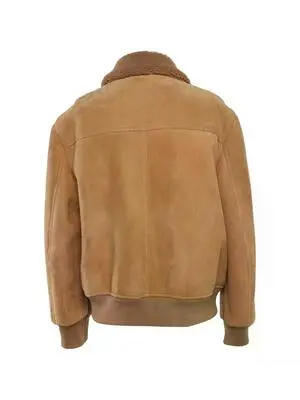 Prada Debossed Logo Bomber Jacket
