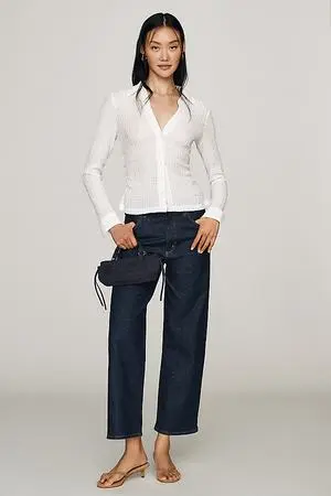 Sanctuary Juno Textured Buttondown Shirt