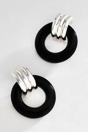 HEAVEN MAYHEM Luma Knots Post Earrgs - Silver